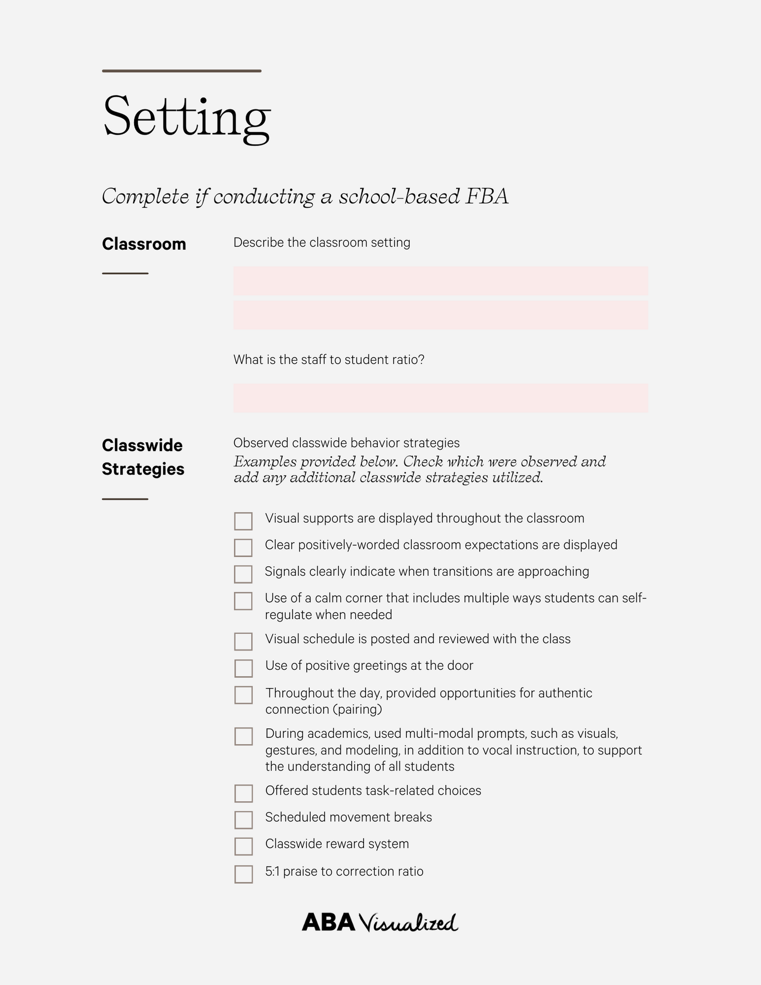 An Approachable Guide to FBAs (pdf)